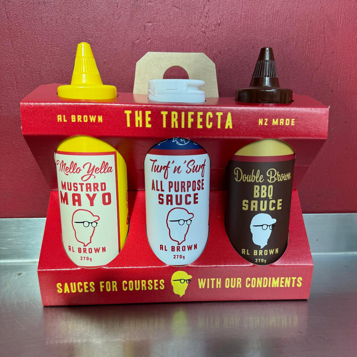 Trifecta Sauce Caddy | Al Brown & Co